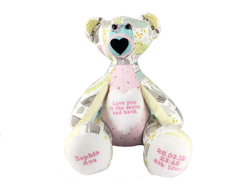 BearHeart Memory Bear Keepsake - Creative Keepsake Co