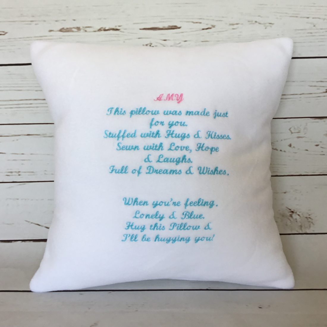 School/Club Uniform Memory Cushion - Creative Keepsake Co